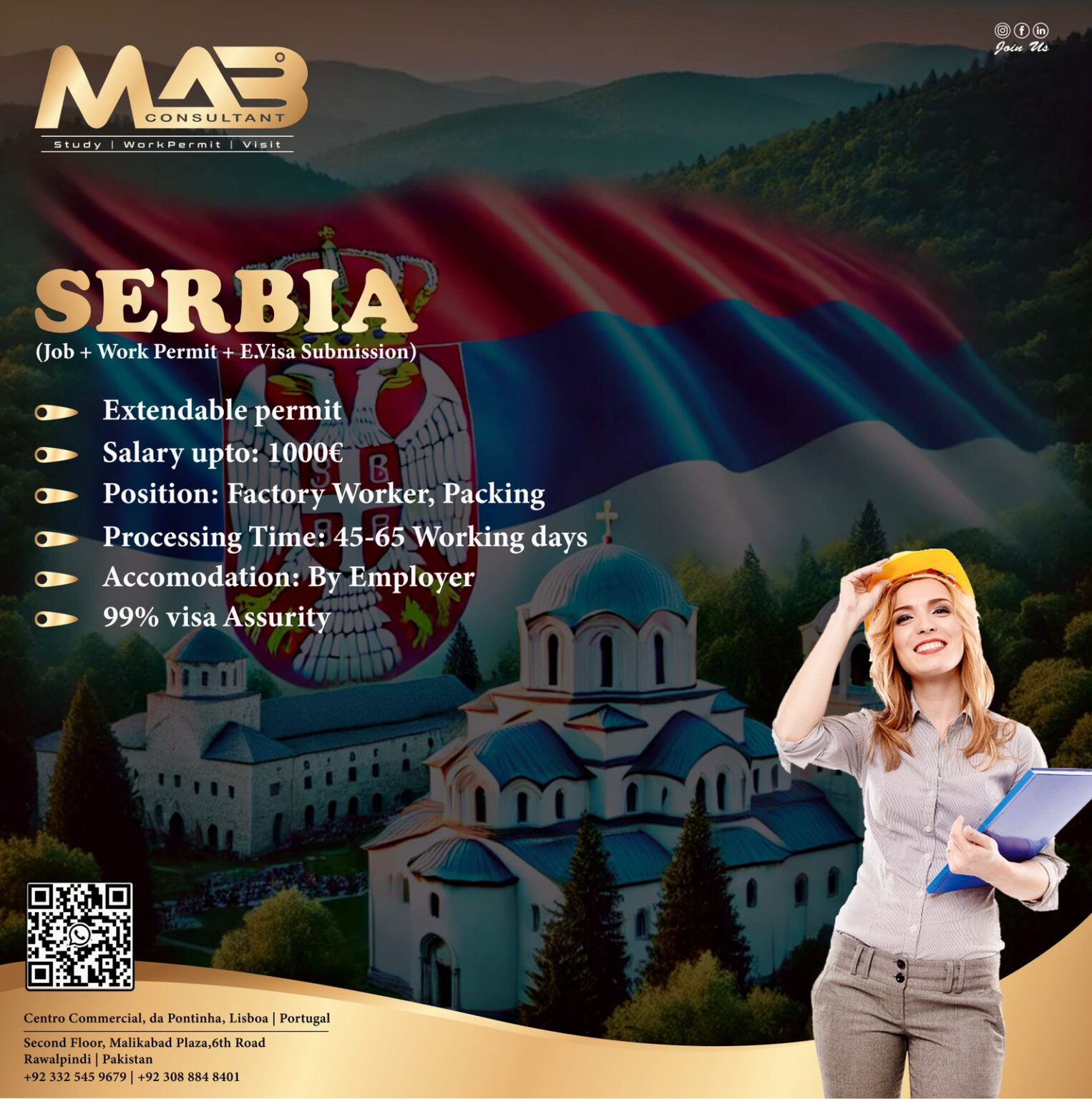 Serbia Work Visa - mabrecruitment